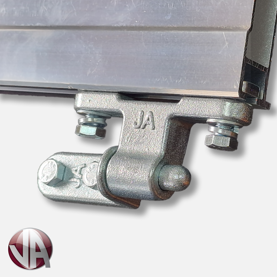 2 x Complete Tailgate Hinge Set With Gudgeon Tippers Dropside Trucks ...