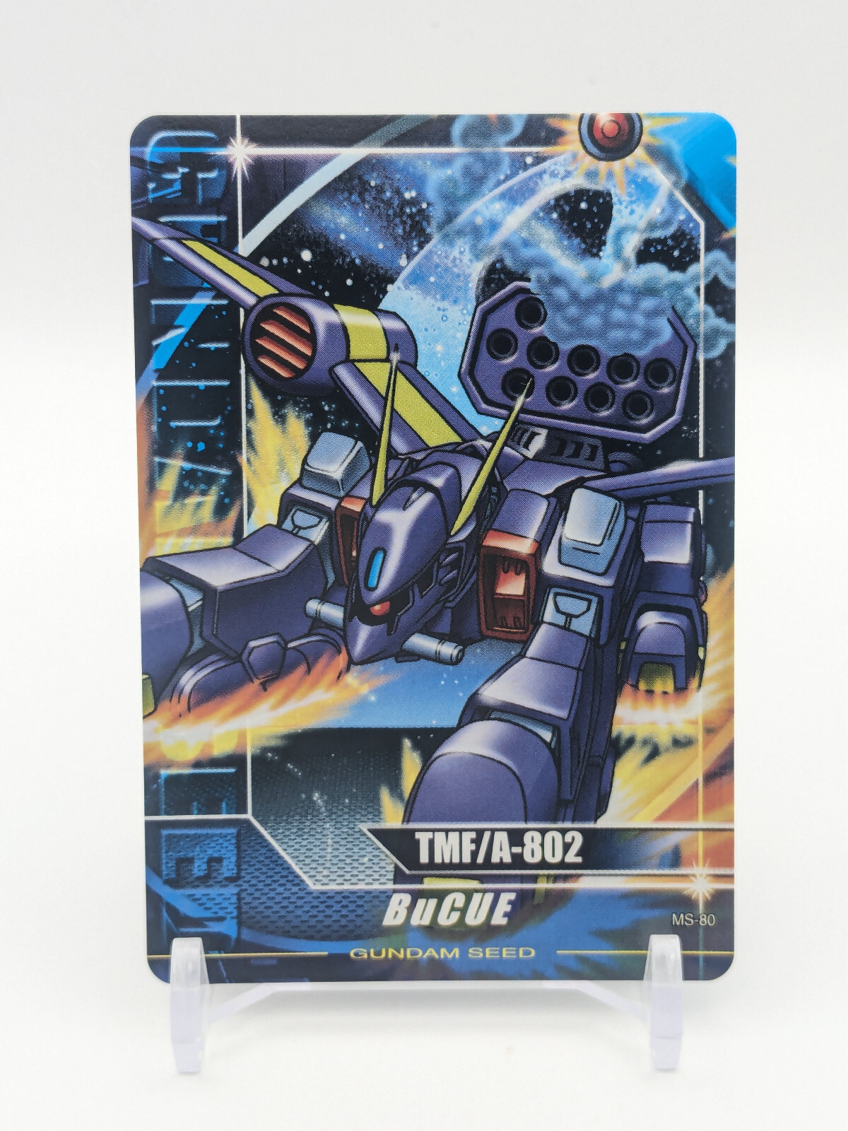 BuCUE TMF/A-802 MS-80 GUNDAM SEED Carddass Card BANDAI 2003 TCG ...