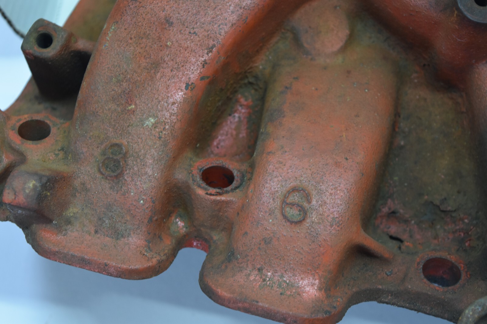 1972 Oldsmobile 455 4 Barrel Quadjet Stock Intake Manifold #410448 for ...