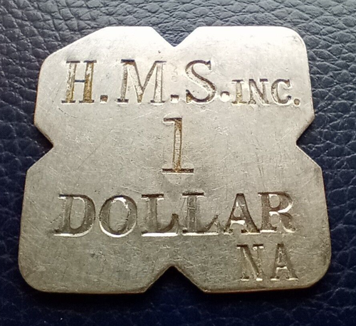 H.M.S. Inc. $1 One Dollar NA - Trade / Betting Token - Churchill Downs ...