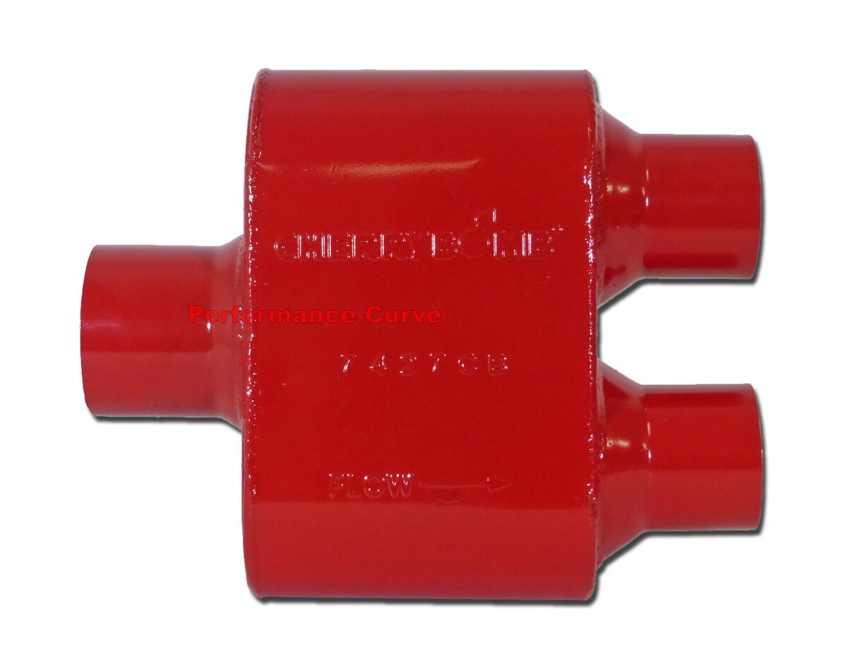 Cherry Bomb Single Chamber Exhaust Race Muffler 3" / 2.5" - One Chamber ...