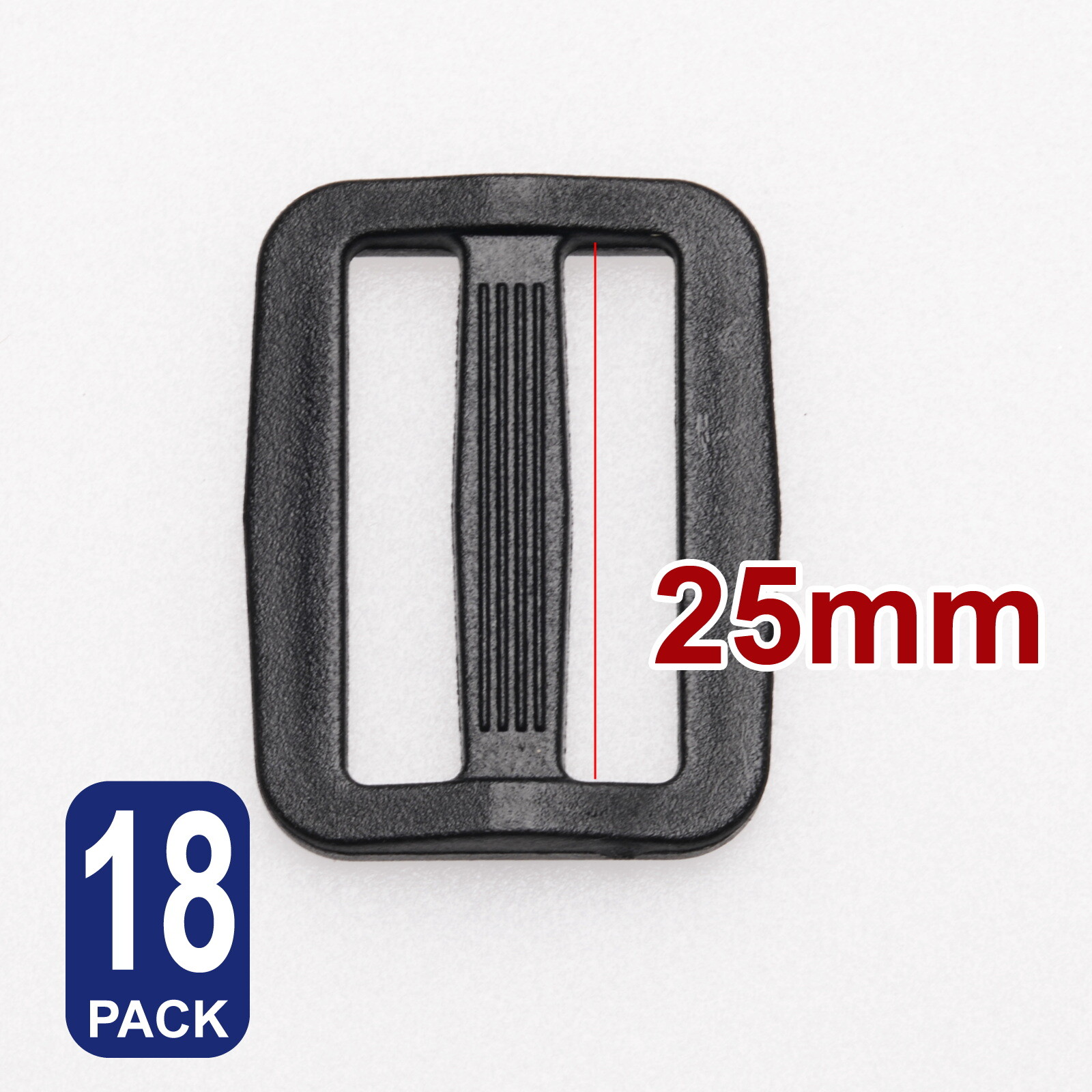 Tri-Glide Buckles Slider Adjustable Slides Tri Glide Clip Belt Backpack ...