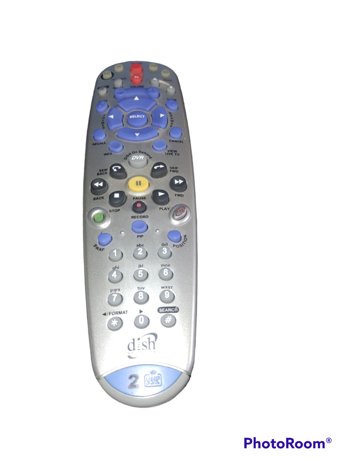 Dish Network 6.3 IR / UHF Pro Tv2 DVR Remote Control for sale online | eBay