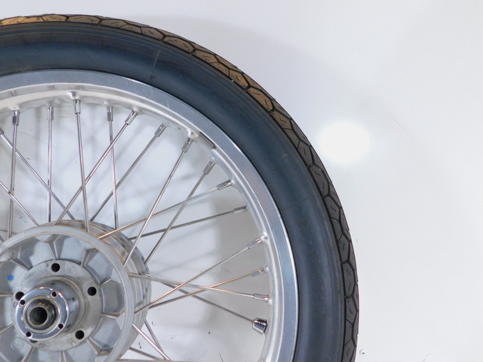 BMW Airhead R60 R75 R80 R100RT R100S Silver Front Spoked Wheel-Slightly ...