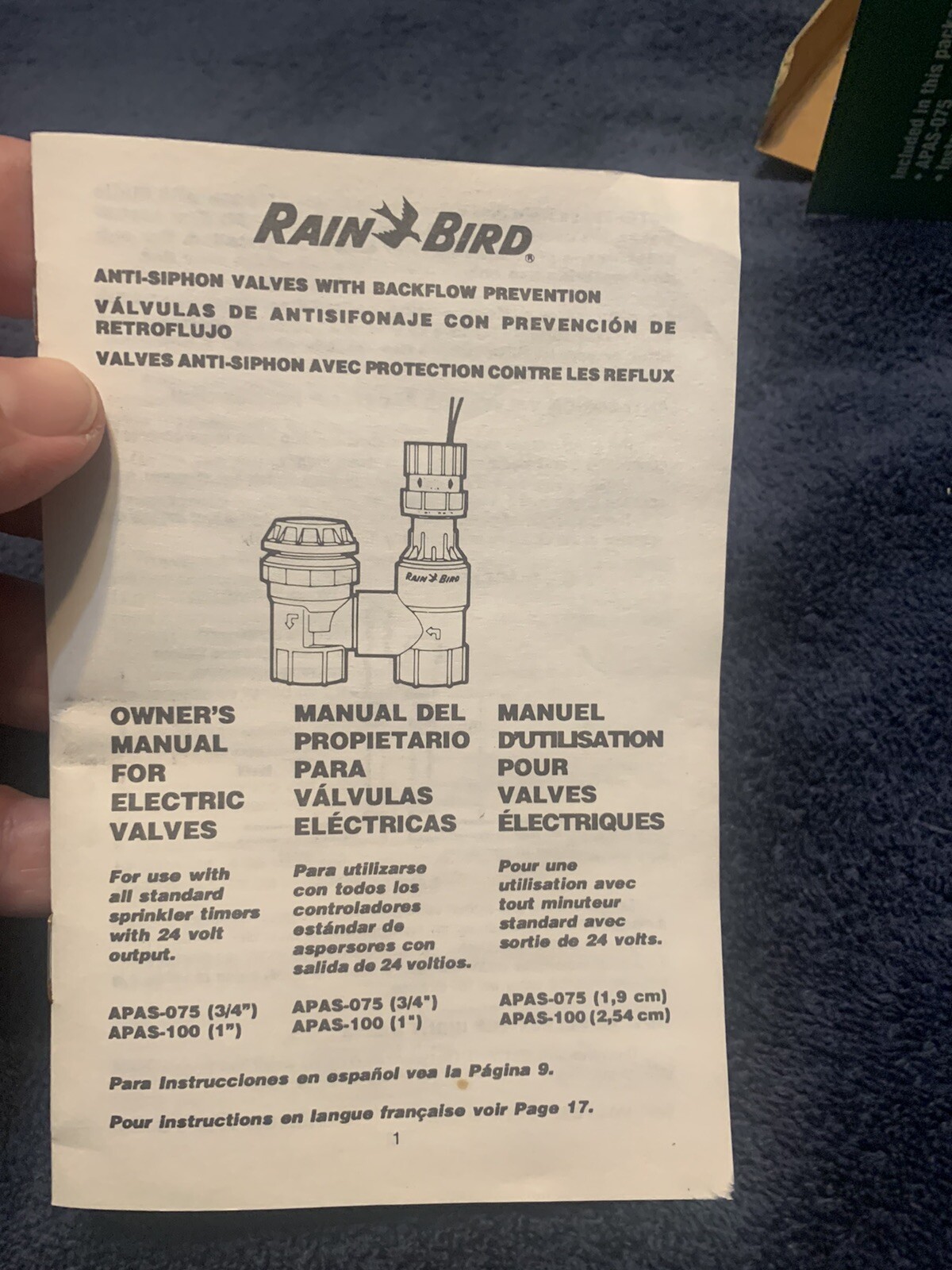 Rain+Bird+APAS-075+Electric+Sprinkler+Valve for sale online | eBay