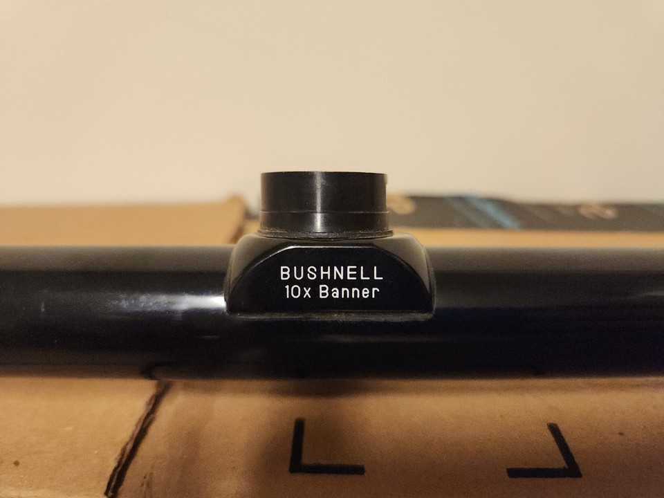 Bushnell Banner 10x 40mm Rifle Scope 1 Inch with Adjustable Objective ...