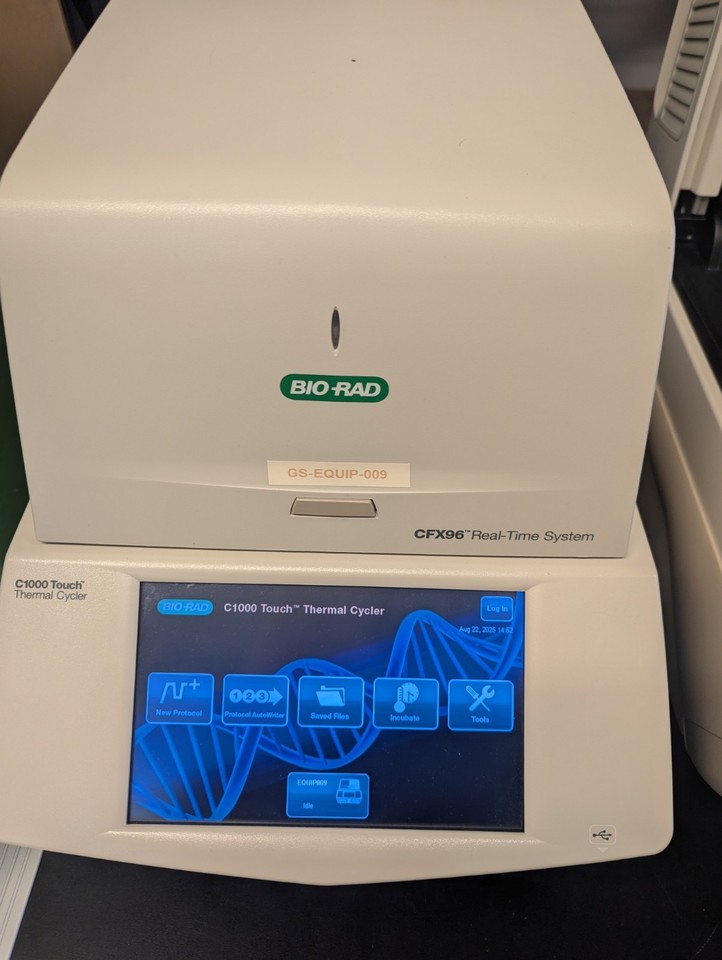 2021 BioRad CFX96 Real Time PCR Machine with C1000 Touch, Software ...