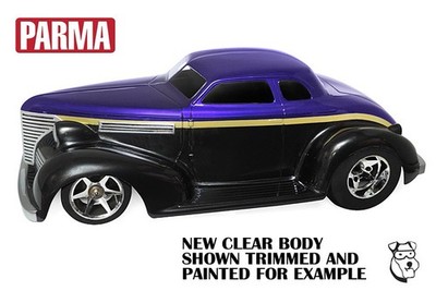 #10255 - 1/10 PARMA '39 Chevy Custom CLEAR RC CAR BODY Street Rod | eBay