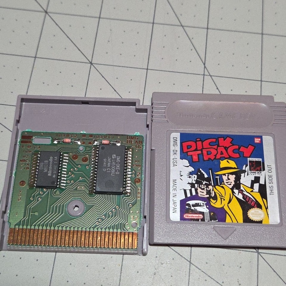 Dick Tracy (Nintendo Game Boy) Cartridge - Tested & Working Authentic ...