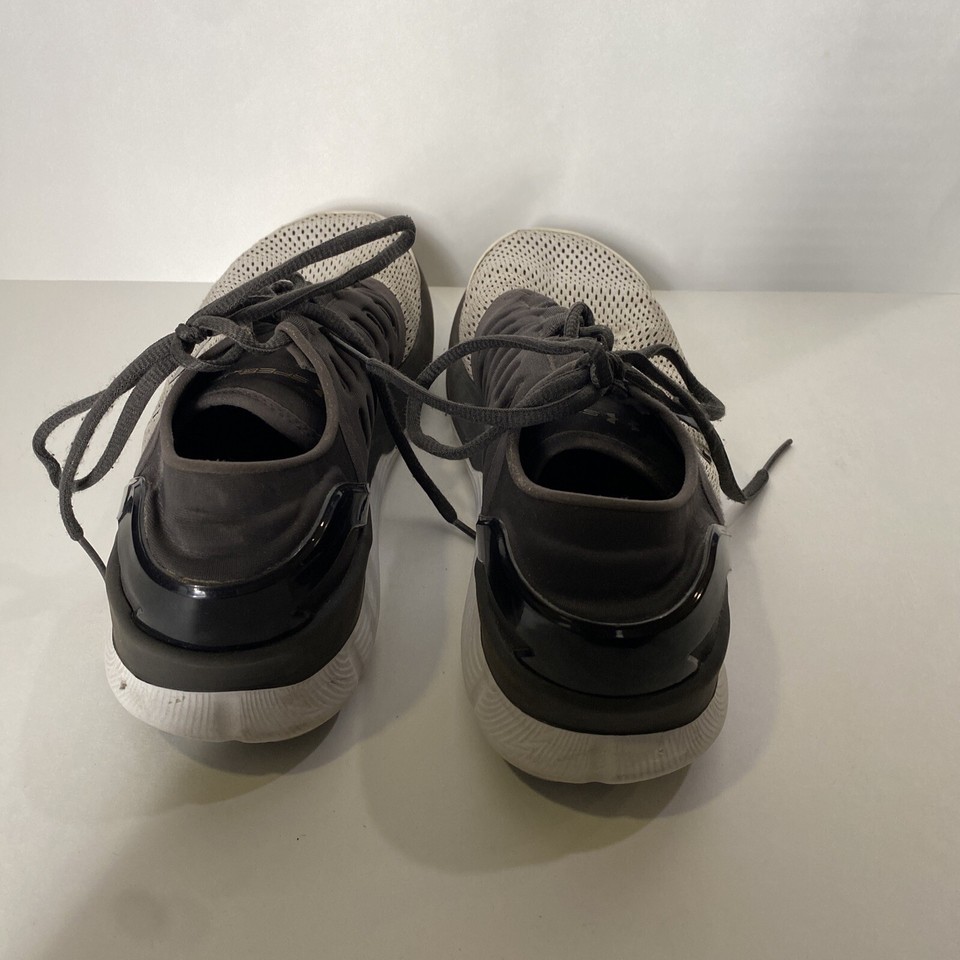 Men's Under Armour Speedform Shoes Size 8.5 Gray Black White | eBay