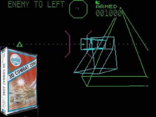 Sinclair Zx Spectrum 48K Jeu - 3D Combat Zone - Artic / Dixons- Testé ...
