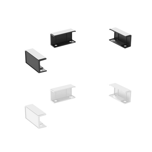 3pcs Under Desk Laptop Stand with Screws Tray Keyboard Storage Racks ...