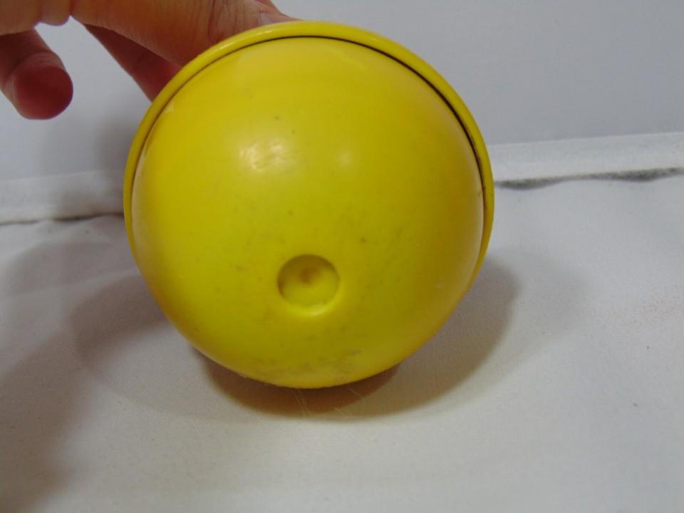 Vintage Disney Baby Mickey Mouse Roly Poly Toddlers Novelty Toy Yellow ...