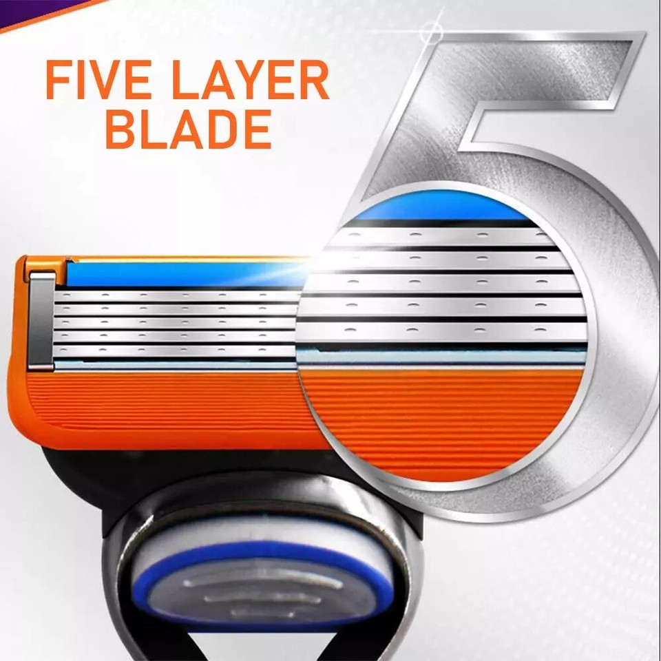 48PCS Gillette Fusion Blade Refills Compatible For Gillette Fusion 5 ...