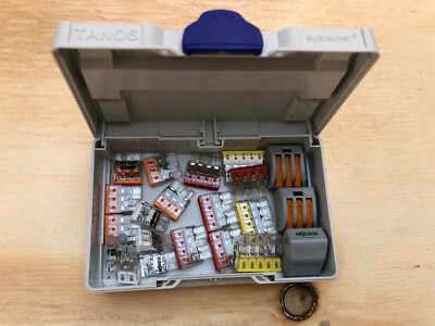 Wago Klemmen Set 2273 202 203 204 205 Hebelklemme 222 im Tanos ...