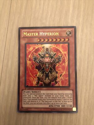 Yu-Gi-Oh! Master Hyperion SDLS-EN001 Ultra Rare 1st Ed NM! | eBay