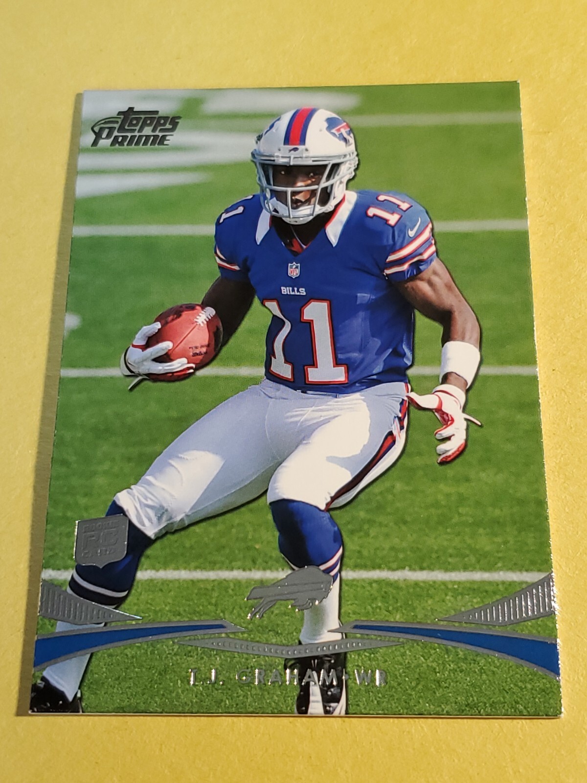 2012 Topps Prime #9 T.J. Graham RC Buffalo Bills Rookie North Carolina ...