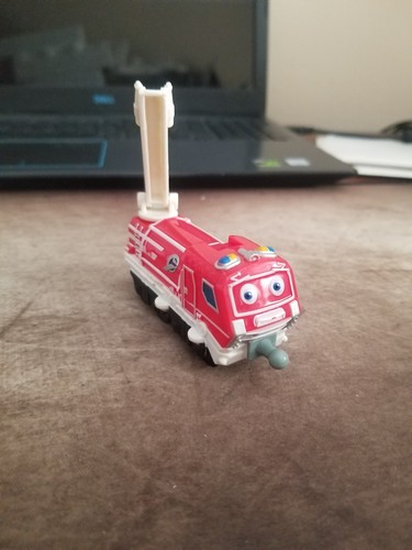 Tomy Chuggington Asher Adam Red Train 2013 Plastic Firetruck | eBay