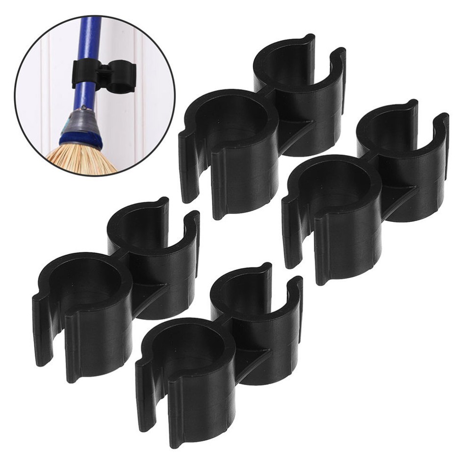 6pcs Double Plastic Pipe Clamps H-Type Dual Pipe Clips Double Pipe ...