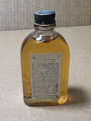 WWII WW2 US Army/USMC Skat Insect Lotion Ponds Extract NEW OLD STOCK 6 ...