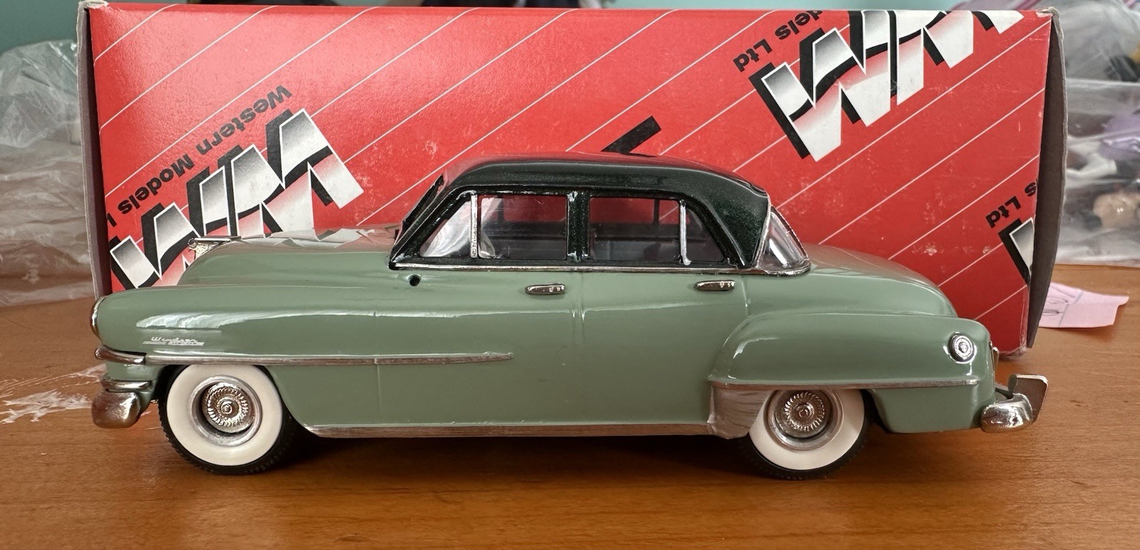 1951 Chrysler Windsor deluxe Sedan Western Model WKD 7 two toned | eBay