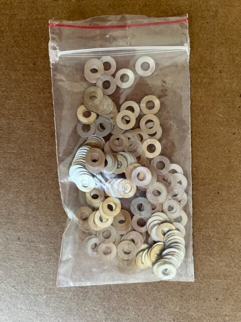 AN960PD10L, WASHER, AIRCRAFT, FLAT, ROUND, ALUMINUM, 110 PLUS EACH, NEW ...