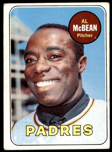 1969 Topps Al McBean , San Diego Padres #14 | eBay