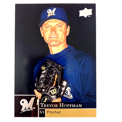 Trevor Hoffman 2009 Upper Deck Card #722 MLB Milwaukee Brewers | eBay