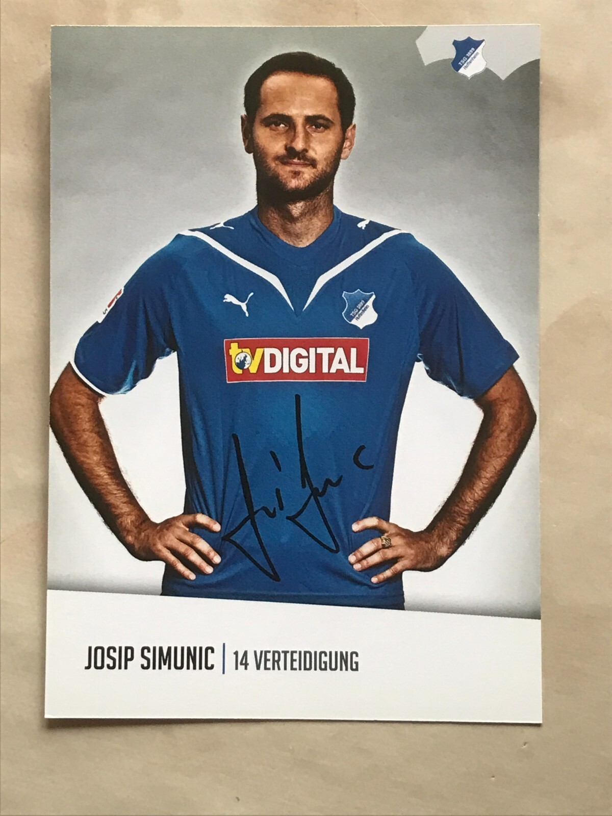 Josip Simunic TSG 1899 Hoffenheim Autogrammkarte orig signiert TV FILM ...