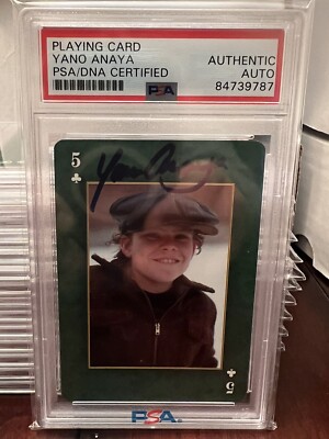 A Christmas Story Card Yano Anaya Autograph PSA “Grover Dill” | eBay