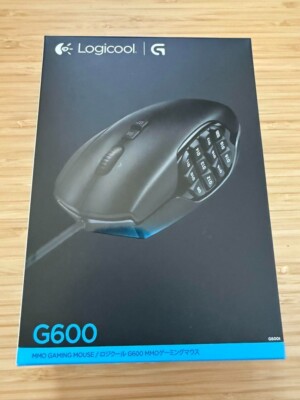 Logitech G600 MMO Gaming Mouse, RGB Backlit, 20 Programmable Buttons ...