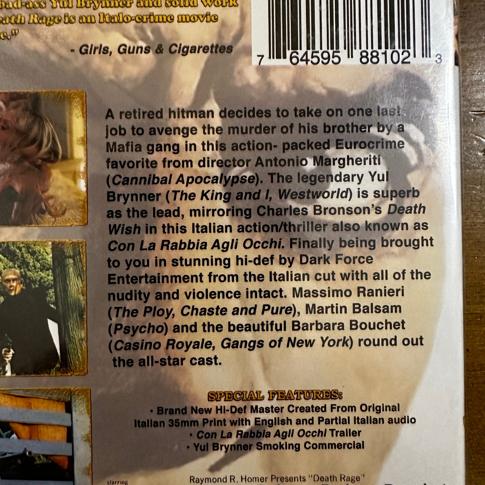 Death Rage (Blu-ray, 1976) for sale online | eBay