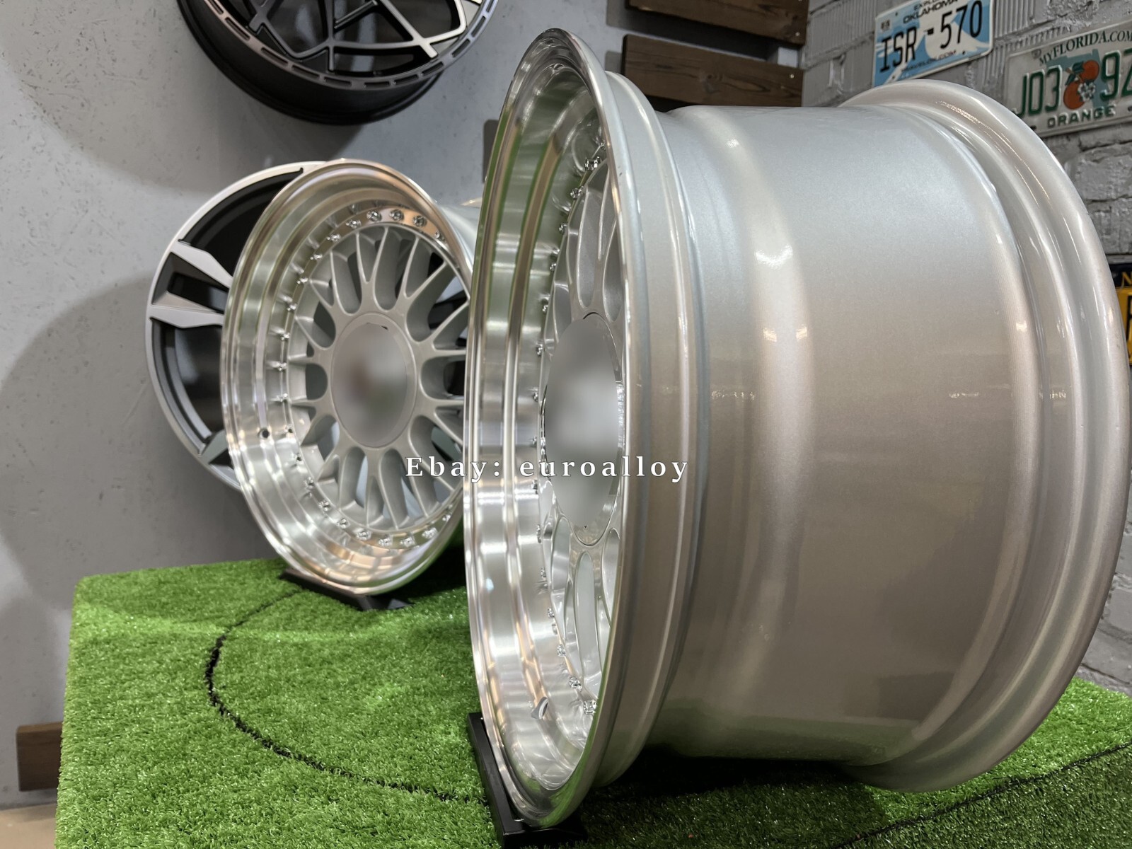 4 x R17 Inch 5x120/5x112 LM Style Silver Wheels: Fits For E36 E90 E46 ...