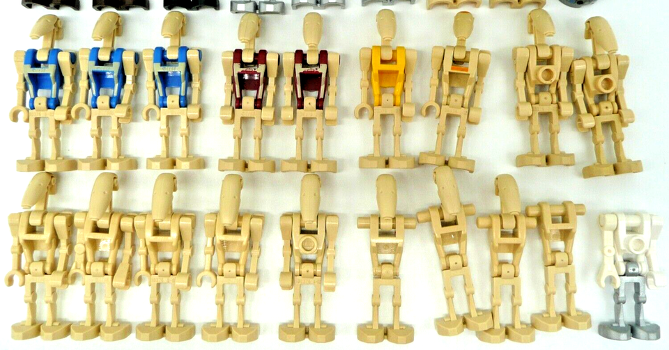 LEGO Star Wars: Droids Mini Figures Lot R2-D2 Battle Astromech Assassin ...