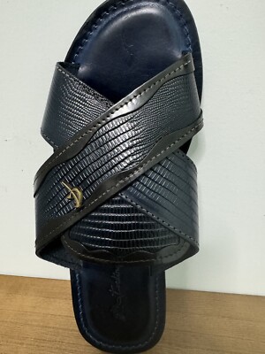 Original Italian Slippers, Blue Black new direct from Italy. Luxury ...