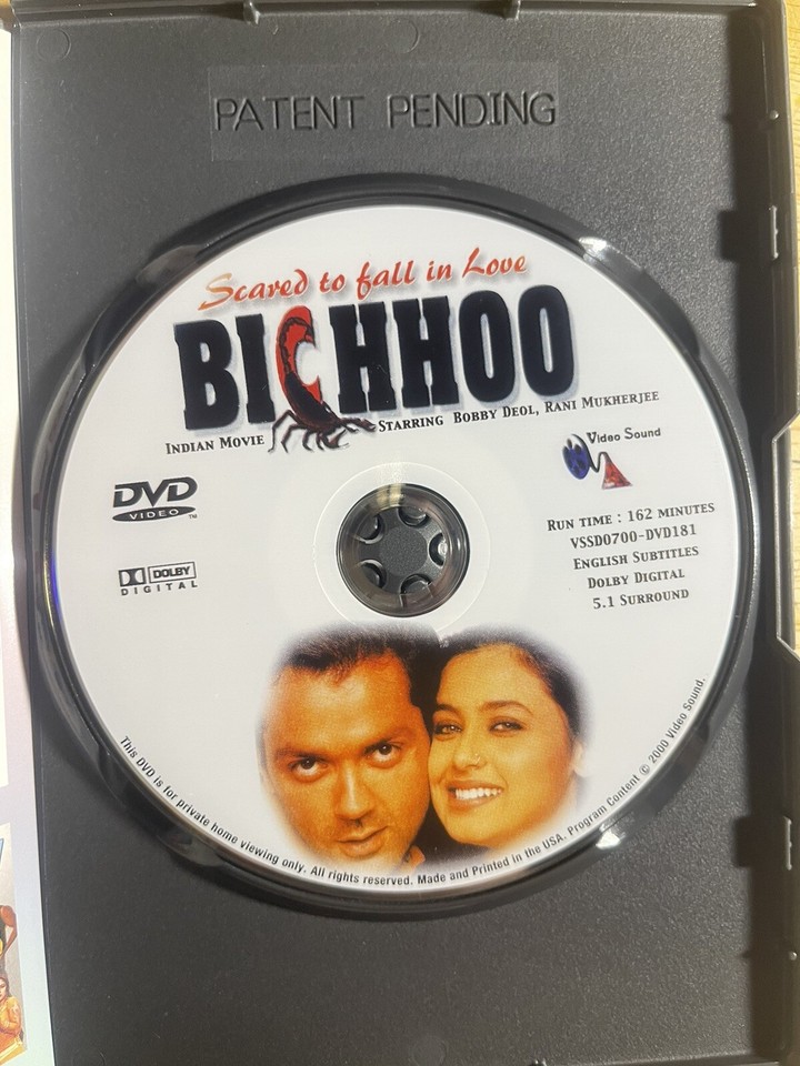 Bichhoo/2000 Thriller,action/bollywood Movie,Bobby Deol,rani Mukherjee ...