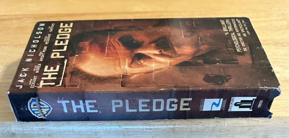 The Pledge (VHS, 2001) Jack Nicholson/Aaron Eckhart/Helen Mirren ...