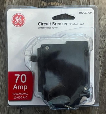 GE 70 Amp 2 in. Double-Pole Circuit Breaker THQL2170P | eBay