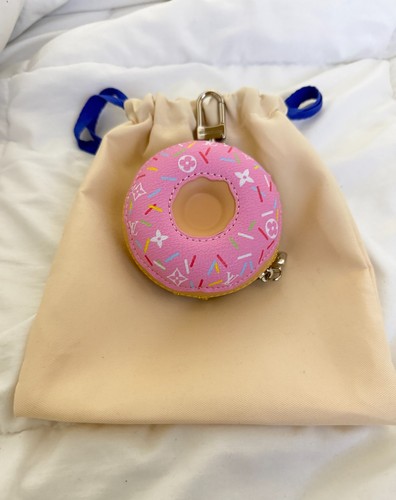 Louis Vuitton LV Monogram Donut Mini Pouch Keychain Bag Charm | eBay