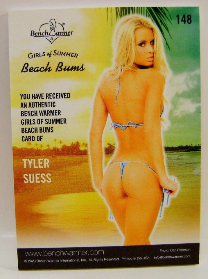 TYLER SUESS #4 /5 GREEN BEACH BUMS BUTTS GIRLS OF SUMMER BENCHWARMERS 2025 | eBay