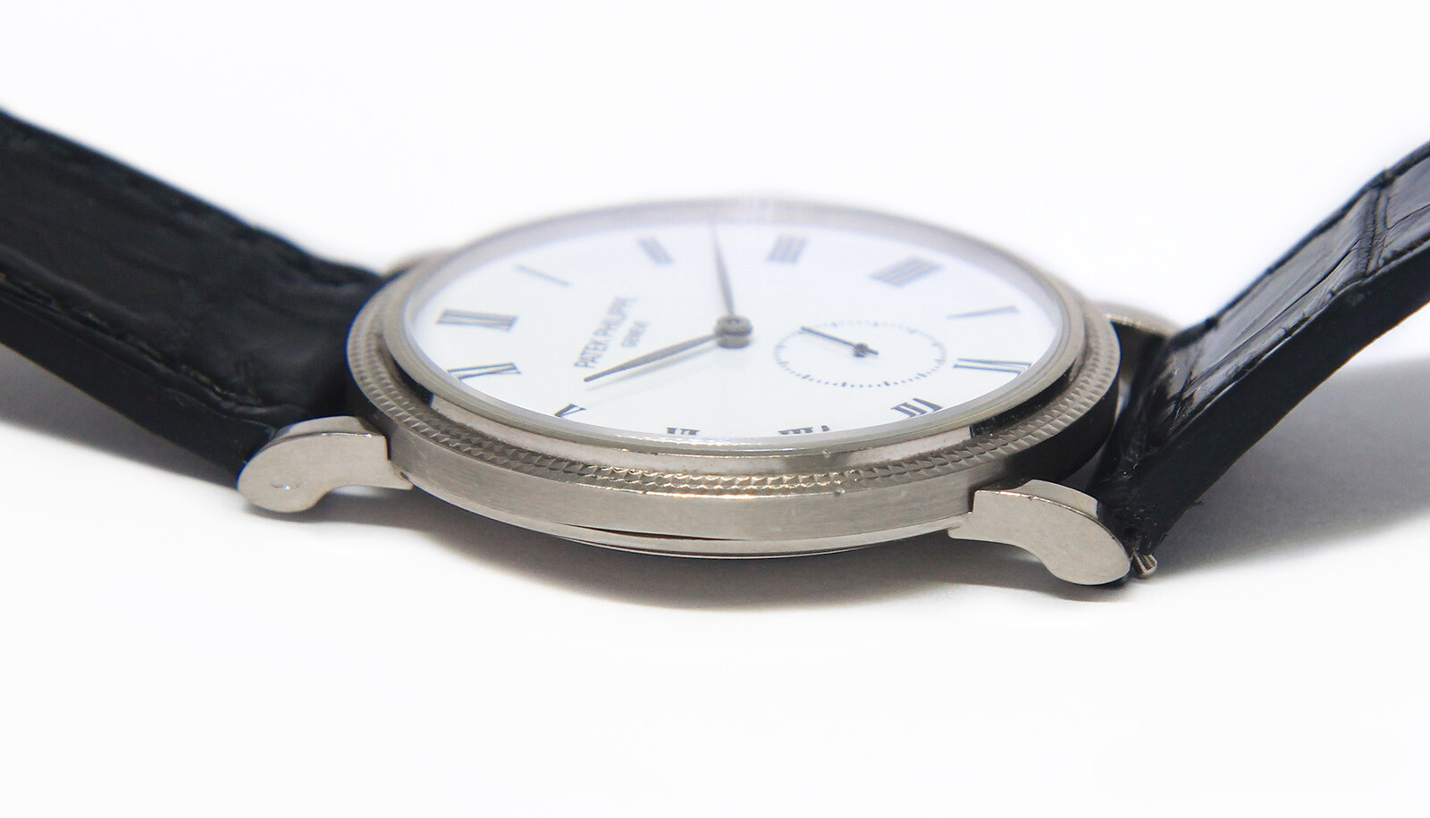 Patek Philippe 5116 Calatrava 18k White Gold Mens Watch Box/Archive ...