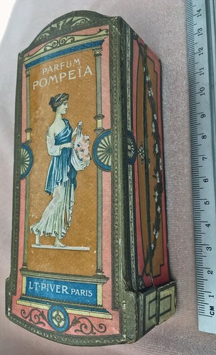 *RARE Parfum POMPEIA Perfume Box +Bottle L T Piver Jacques Rouche ...