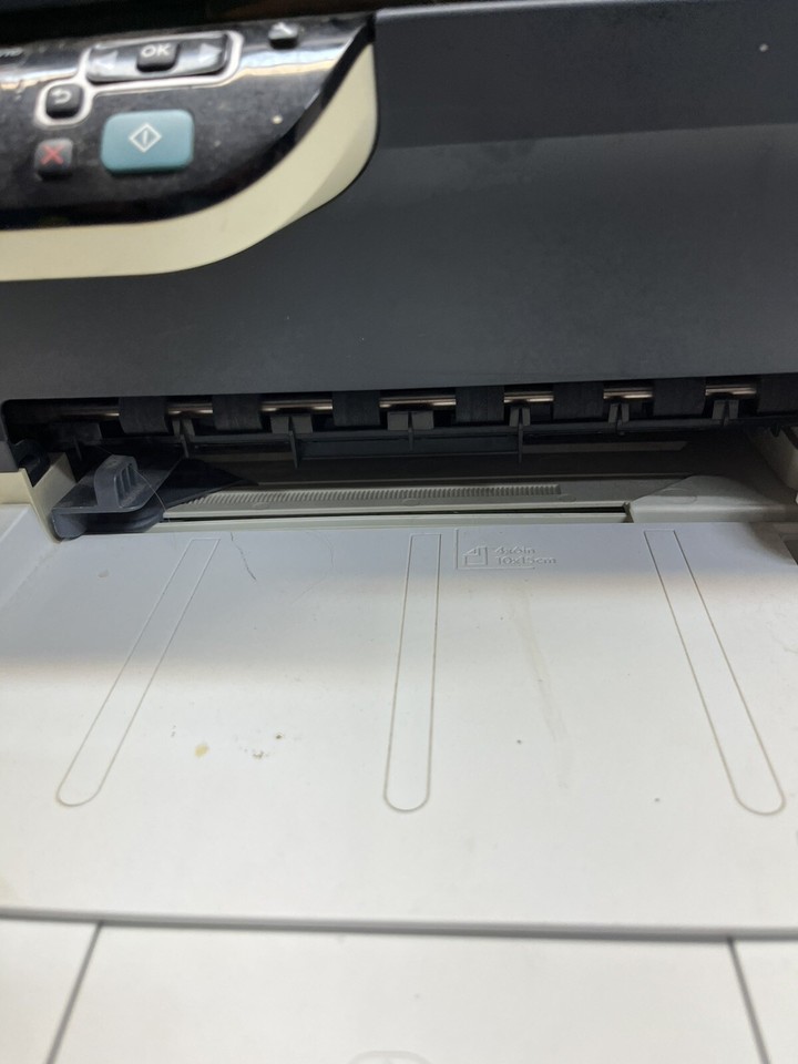 HP OfficeJet J4550 All-In-One Inkjet Printer Tested & Working. no ink ...