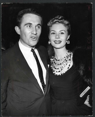 MITZI GAYNOR + JACK BEAN ORIGINAL VINTAGE 1956 PHOTO PORTRAIT | eBay
