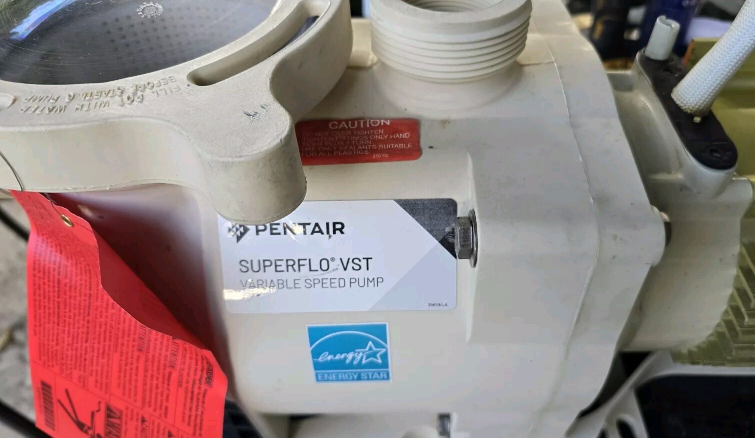 Pentair 342002 SuperFlo® VST Variable Speed Pool Pump 2.2THP, Pro ...