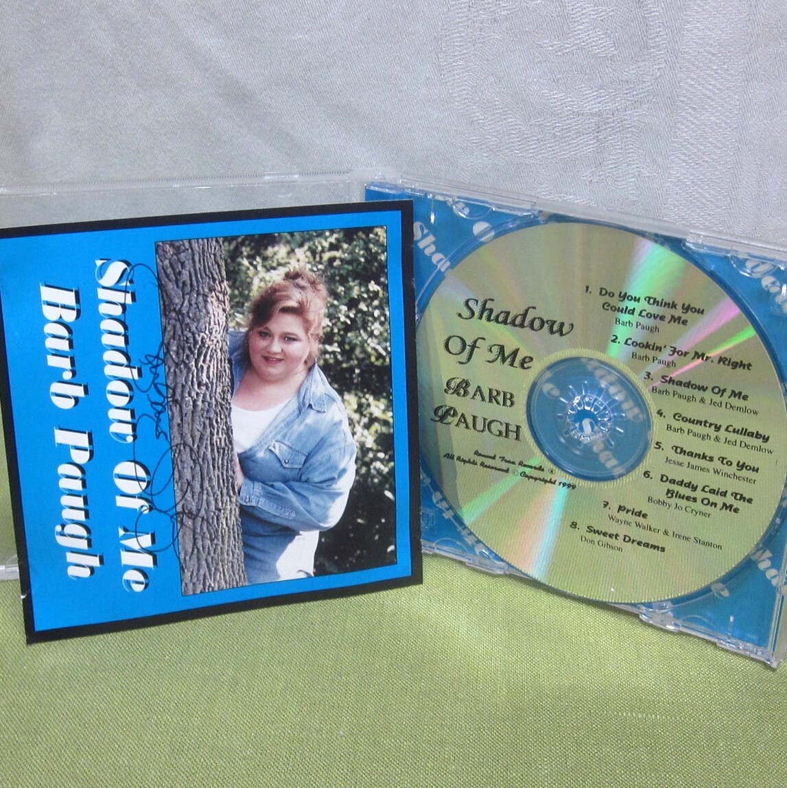 BARB PAUGH autograph Shadow of Me CD signed Country Lullaby 1999 Ohio ...