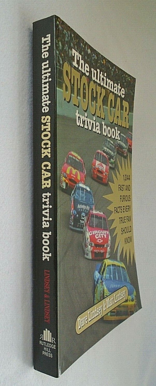 The Ultimate Stock Car Trivia Book 1044 Fast & Furious Facts 1998 ...