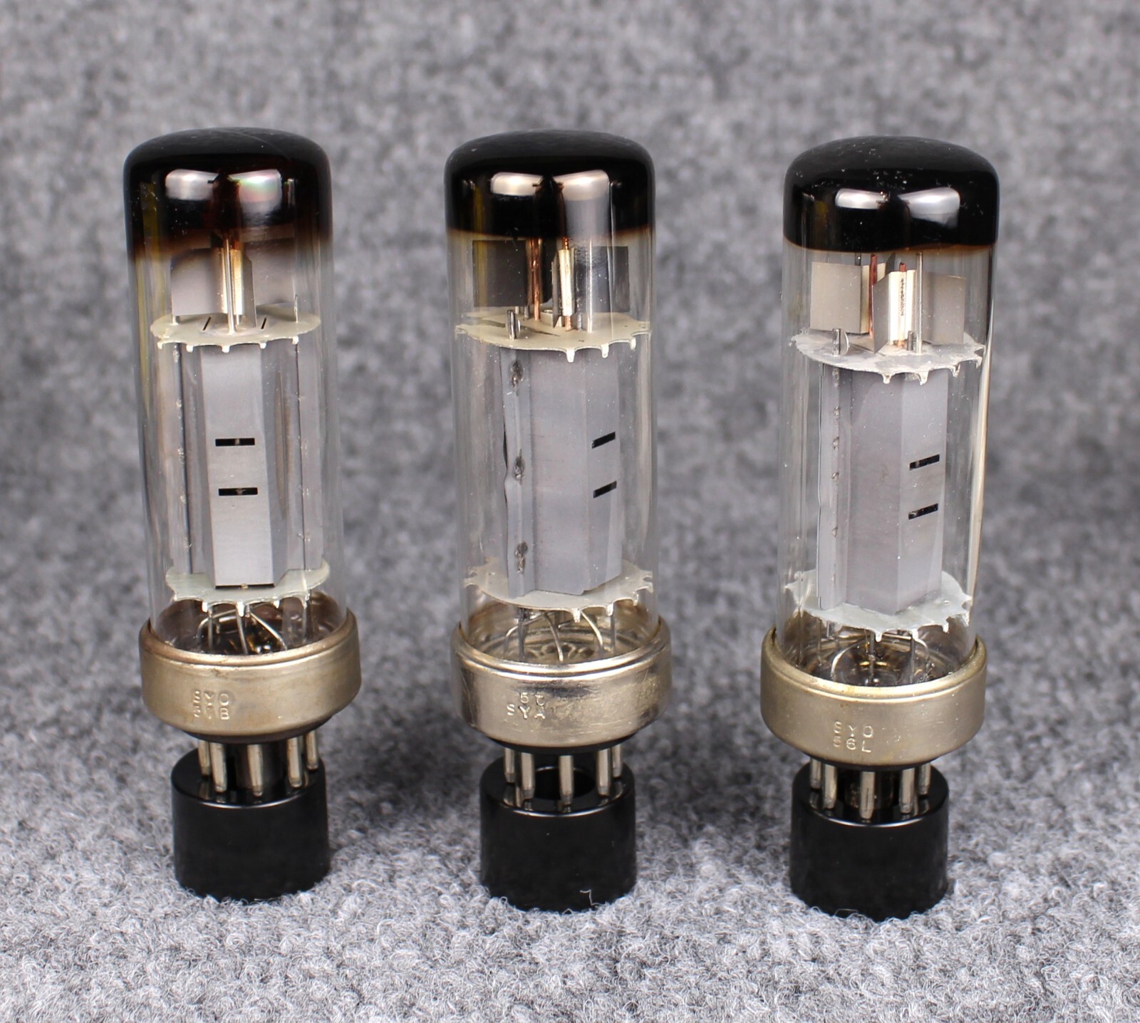 (3) MATCHED Amperex/Philips EL34 Metal Base Tubes ~ RARE! | eBay