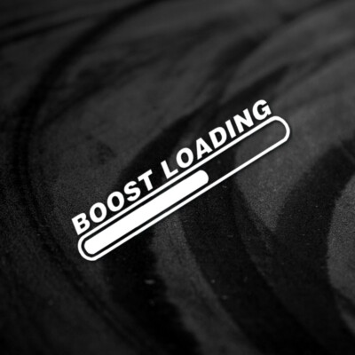 Boost Loading Car Sticker Decal - Funny Bumper or Window Vinyl Die Cut ...