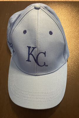 New BDA Sports Men's KC Kansas City Royals MLB Blue Adjustable Baseball ...